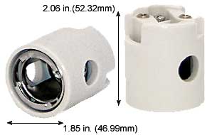 Sockets Incandescent Sockets MEDIUM PREFOCUS SOCKET (P28S)